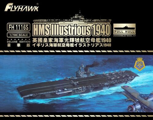 Flyhawk 1116S HMS Illustrious 1940 Deluxe Edition
