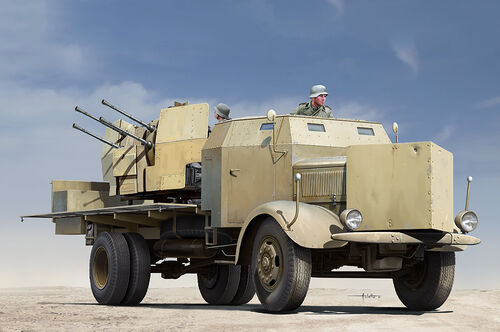 Trumpeter 09596 L4500A mit 2cm Flak 38
