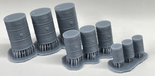 EMP3D 48050202 Beczki 200l współczesne zamknięte - 3 sztuki