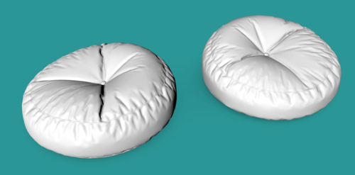 EMP3D 72110308 Pufa duża - bean bag - 2 sztuki
