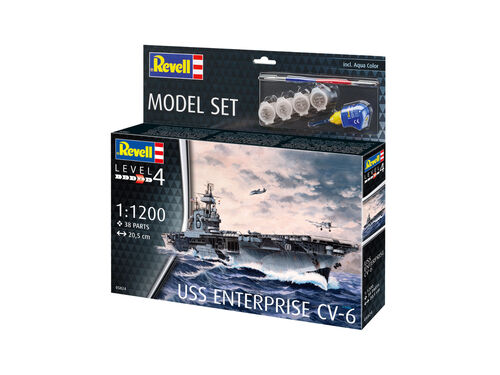 Revell 65824 USS Enterprise CV-6 - Model Set
