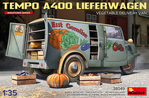 MiniArt 38049 Tempo A400 Lieferwagen Vegetable Delivery Van