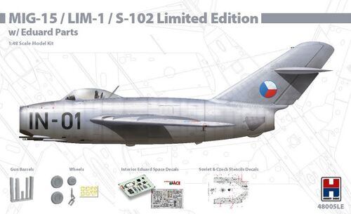 Hobby 2000 48005LE MIG-15 / LIM-1 / S-102 Limited Edition