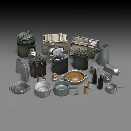 Royal Model di R. Reale 875 German field kitchen accessories