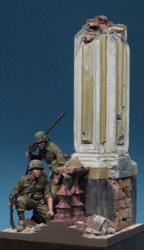 The Bodi Miniatures 35185 US Army Machine gunners WW II