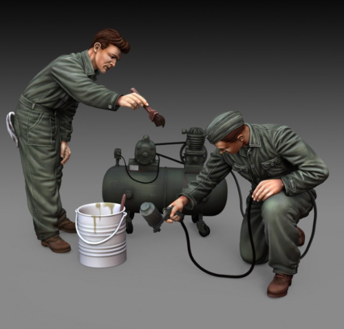 Royal Model di R. Reale 896 Soldiers painting