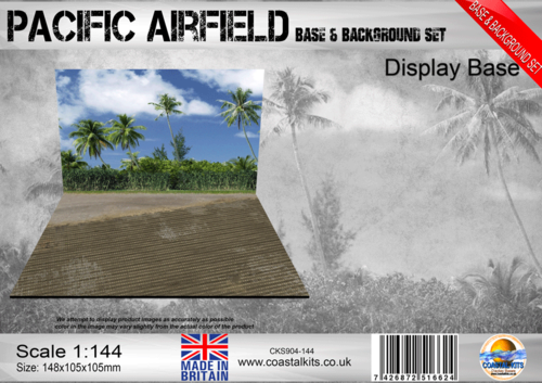 Coastal kits S904-144 Pacific Airfield Base & Background