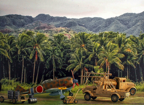 Coastal kits S912BG-72 Japanese Airfield Background