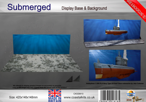 Coastal kits SSM10 Submerged Base and Background