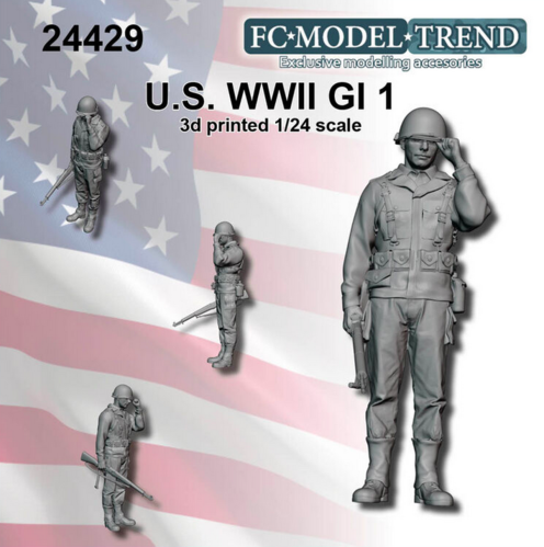 FC ModelTrend 24429 US WWII soldier
