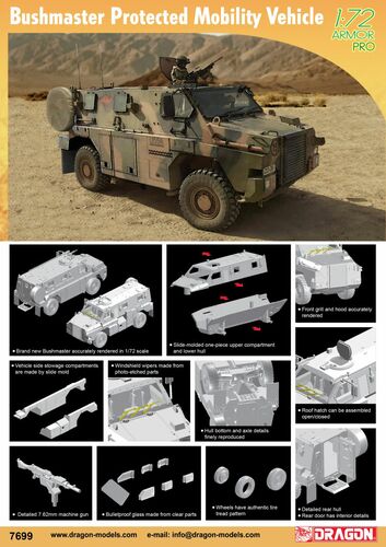 Dragon 7699 Bushmaster Protected Mobility Vehicle