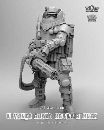 Nutsplanet T35001 Advance Guard Heavy Gunner