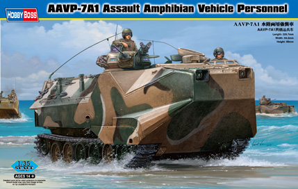 Hobby Boss 82410 American AAVP-7A1 Assault Amphibian Vehicle Personnel