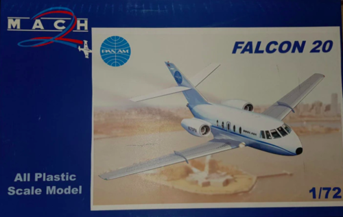 Mach2 GP075 Falcon 20 Pan American Airways