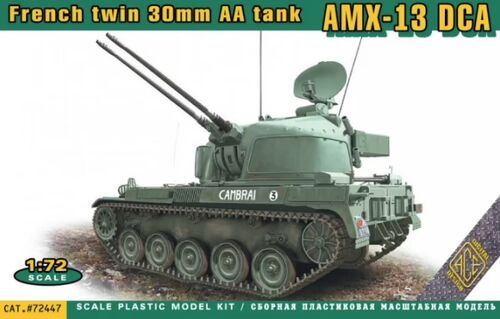ACE 72447 AMX-13 DCA French twin 30mm AA tank