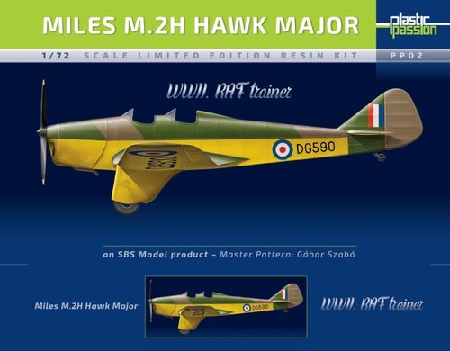 SBS Model PP02 Miles M.2H Hawk Major 'RAF Trainer'
