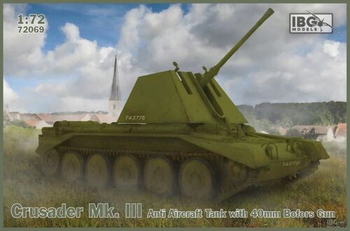 IBG 72069 Crusader MK.III Anti-Aircraft Tank with 40mm Bofors Gun