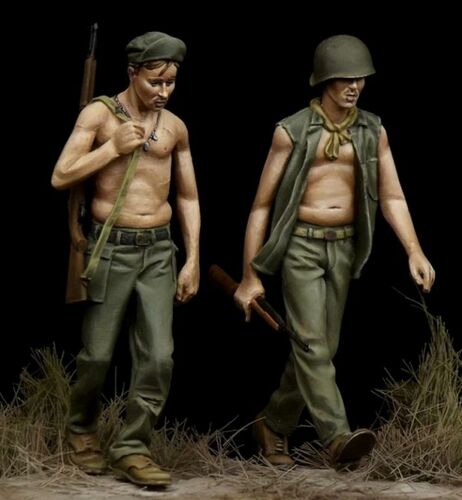 The Bodi Miniatures 35106 US Marine Corps soldiers