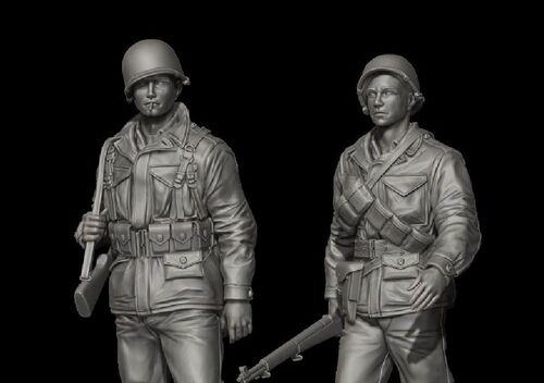 PanzerArt FI35-095 US Soldiers in M43 uniform set