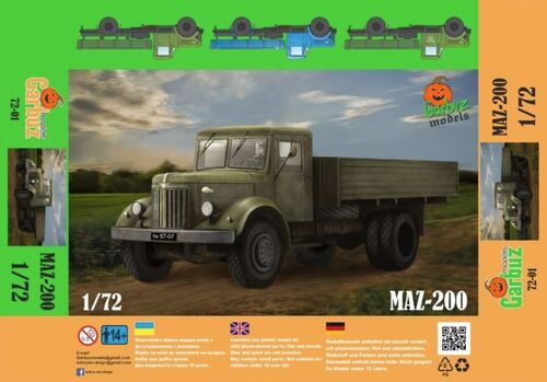 Garbuz Models 72-01 MAZ-200