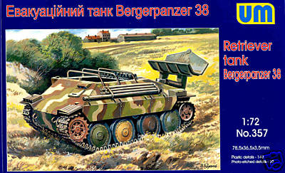 Unimodels 357 Bergerpanzer 38 tank retriever
