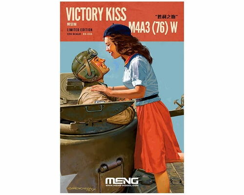 Meng Model ES006 Victory Kiss M4A3 (76)W Sherman Detail Upgrade Set