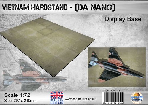Coastal kits S108D-72 Vietnam Hardstand - (Danang) 297 x 210mm