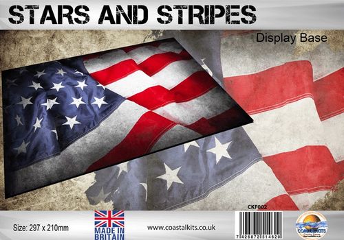 Coastal kits F002 Stars and Stripes Flag 297 x 210mm