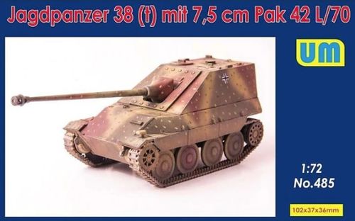 Unimodels 485 Jagdpanzer 38(t) mit 7,5cm Pak 42 /L70