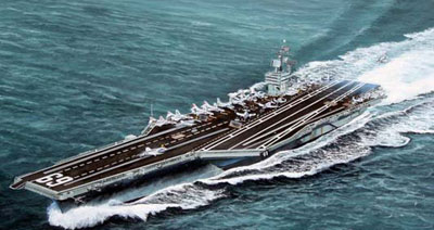 Trumpeter 05753 USS Dwight D.Eisenhower CVN-69 1978