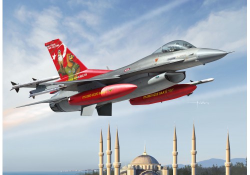 Kinetic 48069 F-16C Turkish Air Force - 143rd Squadron's 20th Anniversary Of Flying Anatolian Eagle 2015