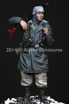 Alpine Miniatures 16023 WSS MG42 Gunner