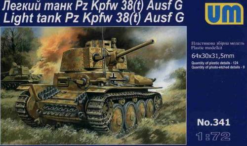 Unimodels 341 Pz.Kpfw.38(t) Ausf.G