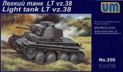 Unimodels 350 Light Tank LT vz.38