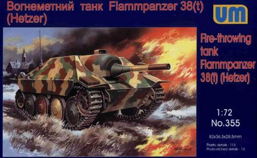 Unimodels 355 Flammpanzer 38(t) Hetzer