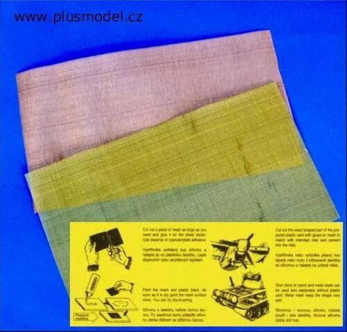 Plus Model 037 Modeller mesh - rough silon