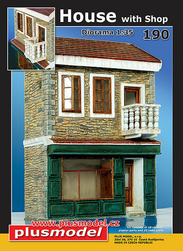 Plus Model 190 House with shop