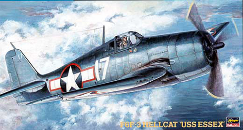 Hasegawa JT34 Grumman F6F-3 Hellcat