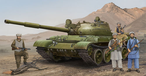 Trumpeter 01551 T-62 m. 1975 (m.1962+KTD2)