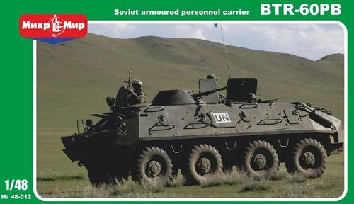 Mikromir 48-012 Soviet Armoured Personnel Carrier BTR-60PB