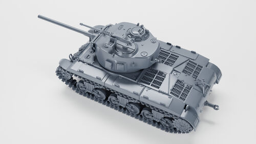 EMP3D 72011639 Czołg średni T23 - zamknięty właz - wieża bez kosza