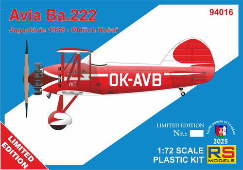 RS Models 94016 Avia Ba.222