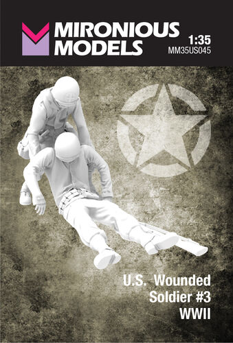 Mironious Models 35US045 U.S. Wounded Soldier #3 WWII