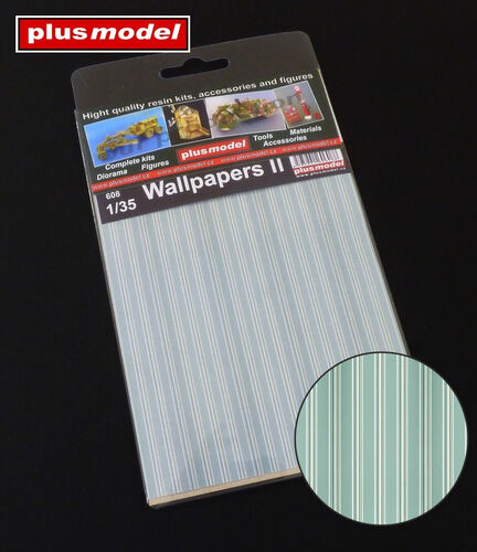 Plus Model 608 Wallpapers II (105x160mm)