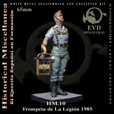 El Viejo Dragon HM10 Legion Trumpeter - The Spanish Army In Formation 1985