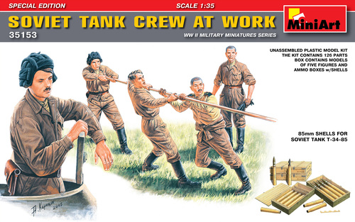 MiniArt 35153 Soviet Tank Crew at Work (Special Edition)