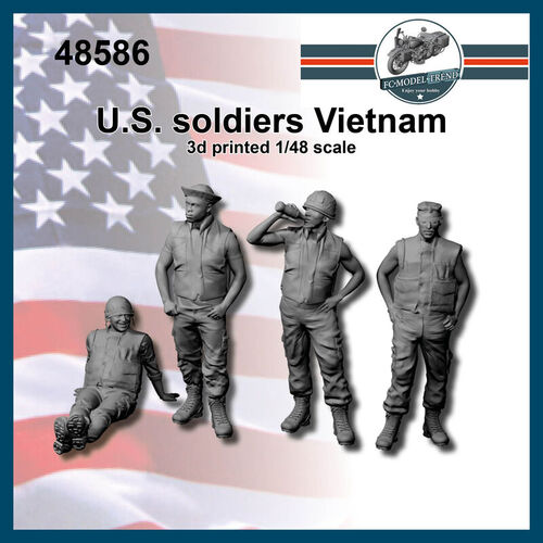 FC ModelTrend 48586 U.S. Soldiers Vietnam