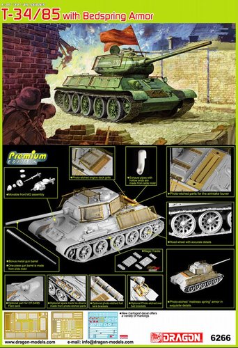 Dragon 6266 T34/85 (Premium Edition)