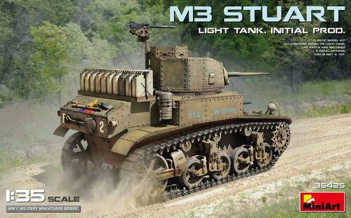 MiniArt 35425 M3 Stuart Light Tank - Initial Production