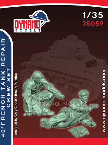Dynamo-Models 35059 '40 - French Tank Repair Crew Set
